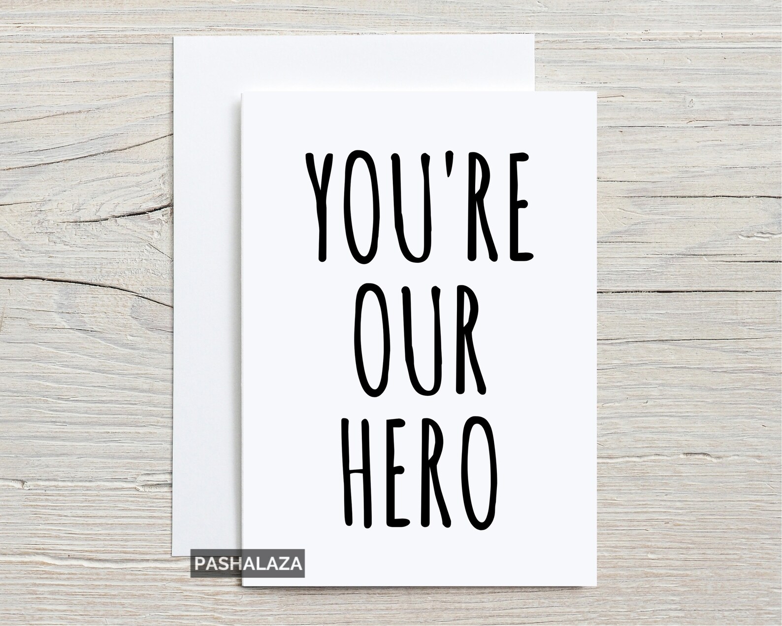 You're Our Hero Card Thank You Cards Greeting Card - Etsy UK