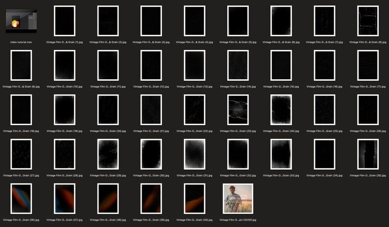 40 Vintage Dust Textures Photoshop Overlays | Dust & Grain Photoshop ...