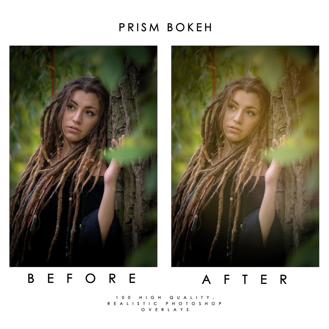 100 PRISM Bokeh Overlays | Colored Bokeh Photoshop Overlays, Prism ...