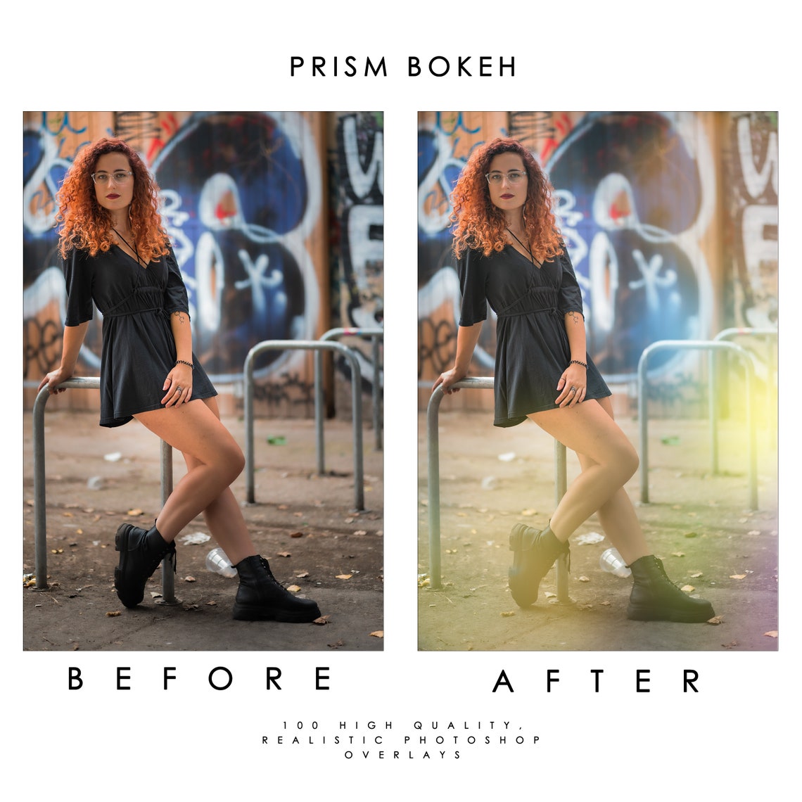 100 PRISM Bokeh Overlays | Colored Bokeh Photoshop Overlays, Prism ...