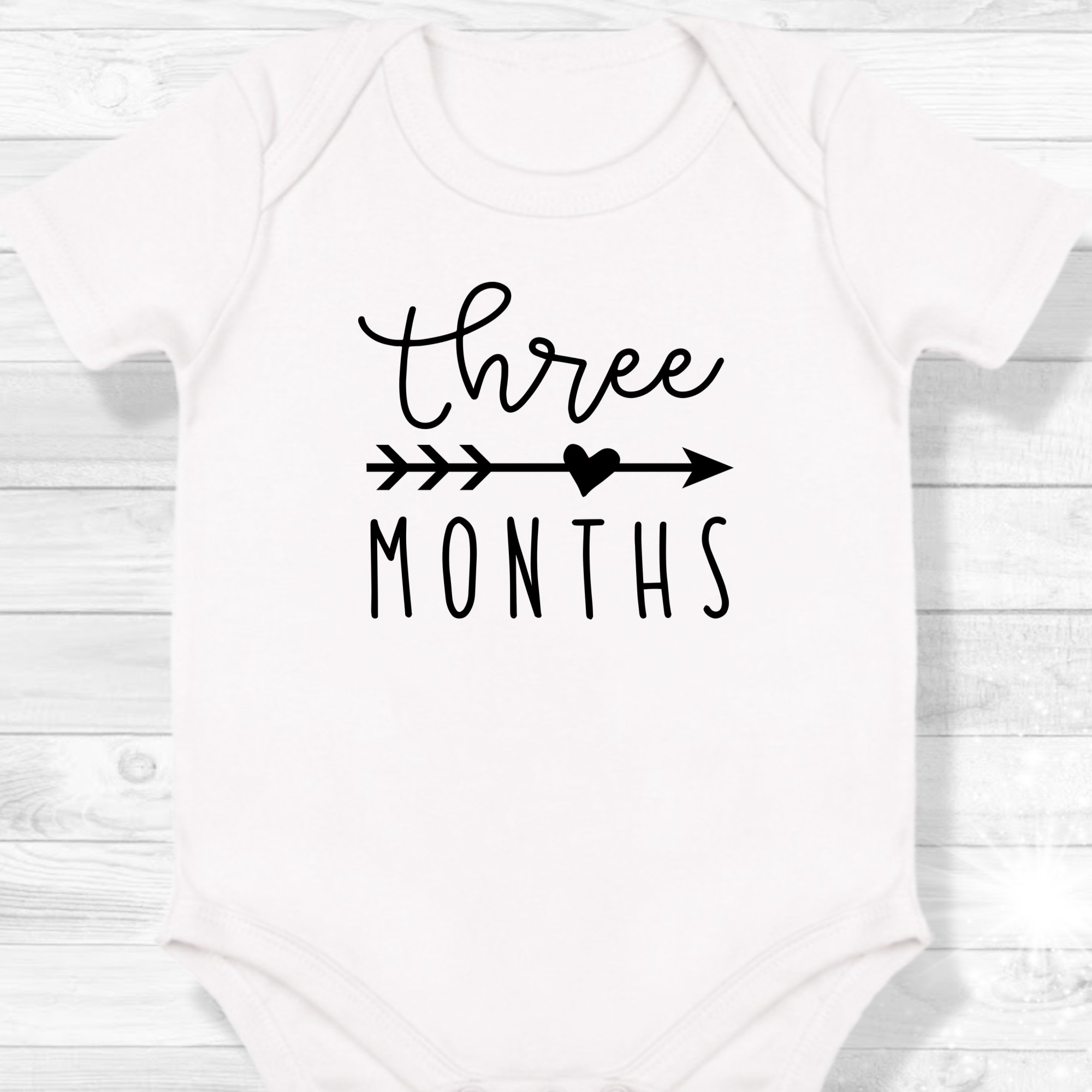 Tres meses de edad 3 hitos del bebé anuncio de cumpleaños | Etsy