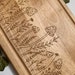 Mushroom Chopping Board Engraved Bread Board House Warming - Etsy UK