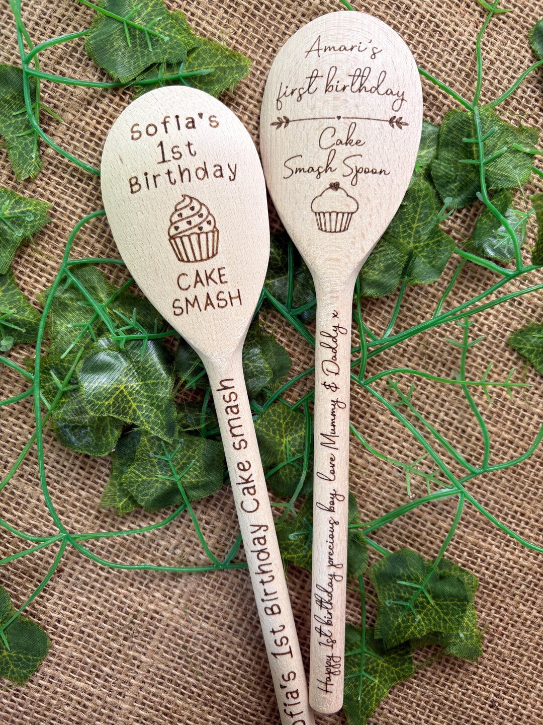 First Birthday Cake Smash Spoon, First Birthday Keepsake, Cake Smash ...