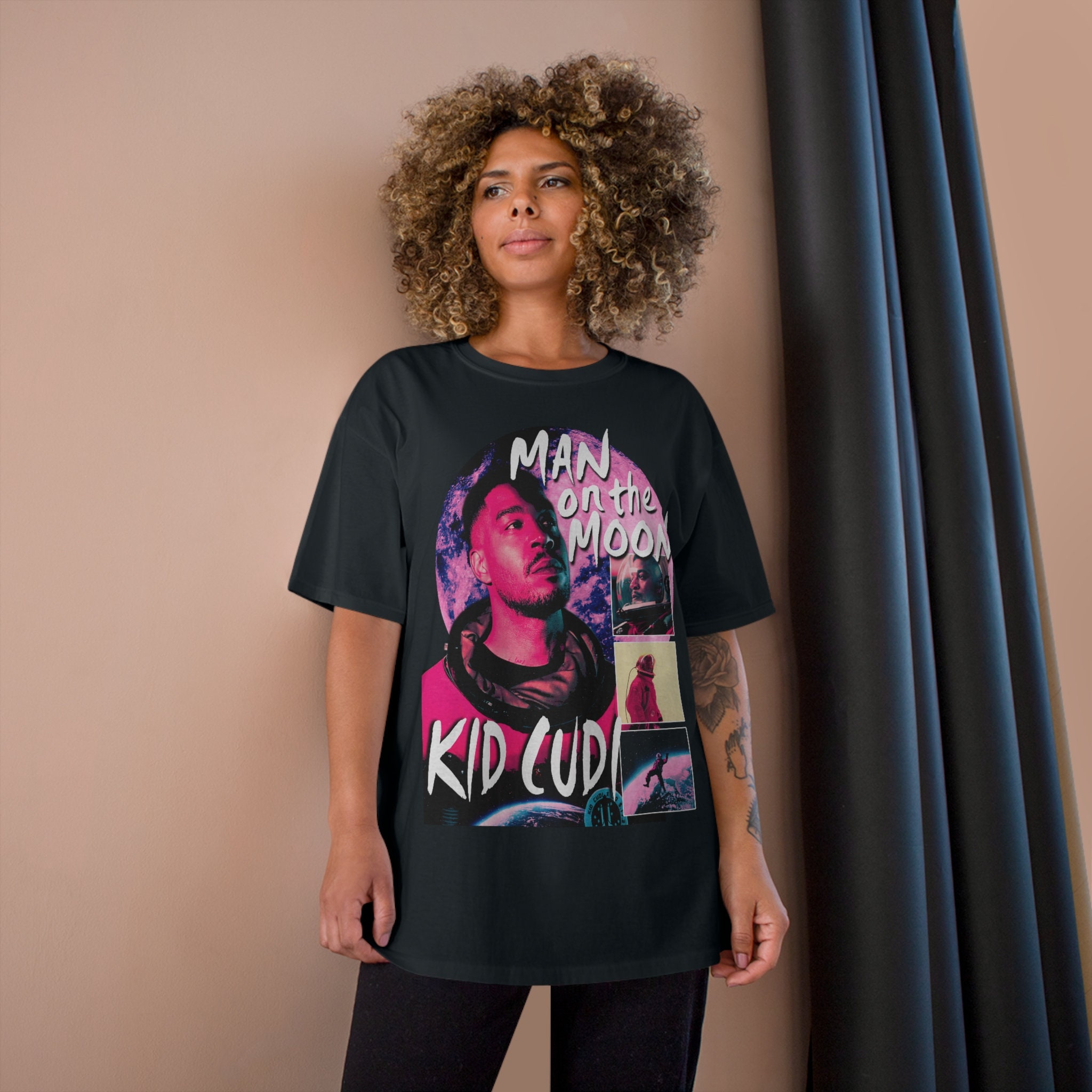 Kid Cudi Merch Man on the Moon Graphic Tee - Etsy