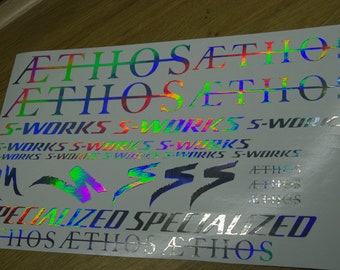 Specialized S Works Decals - Etsy