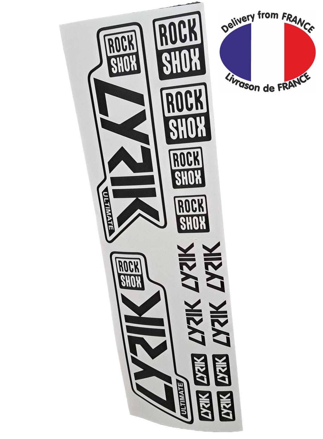 Custom Decals Fit MTB Fork Rockshox Lyrik Ultimate 2019-2022 - Etsy