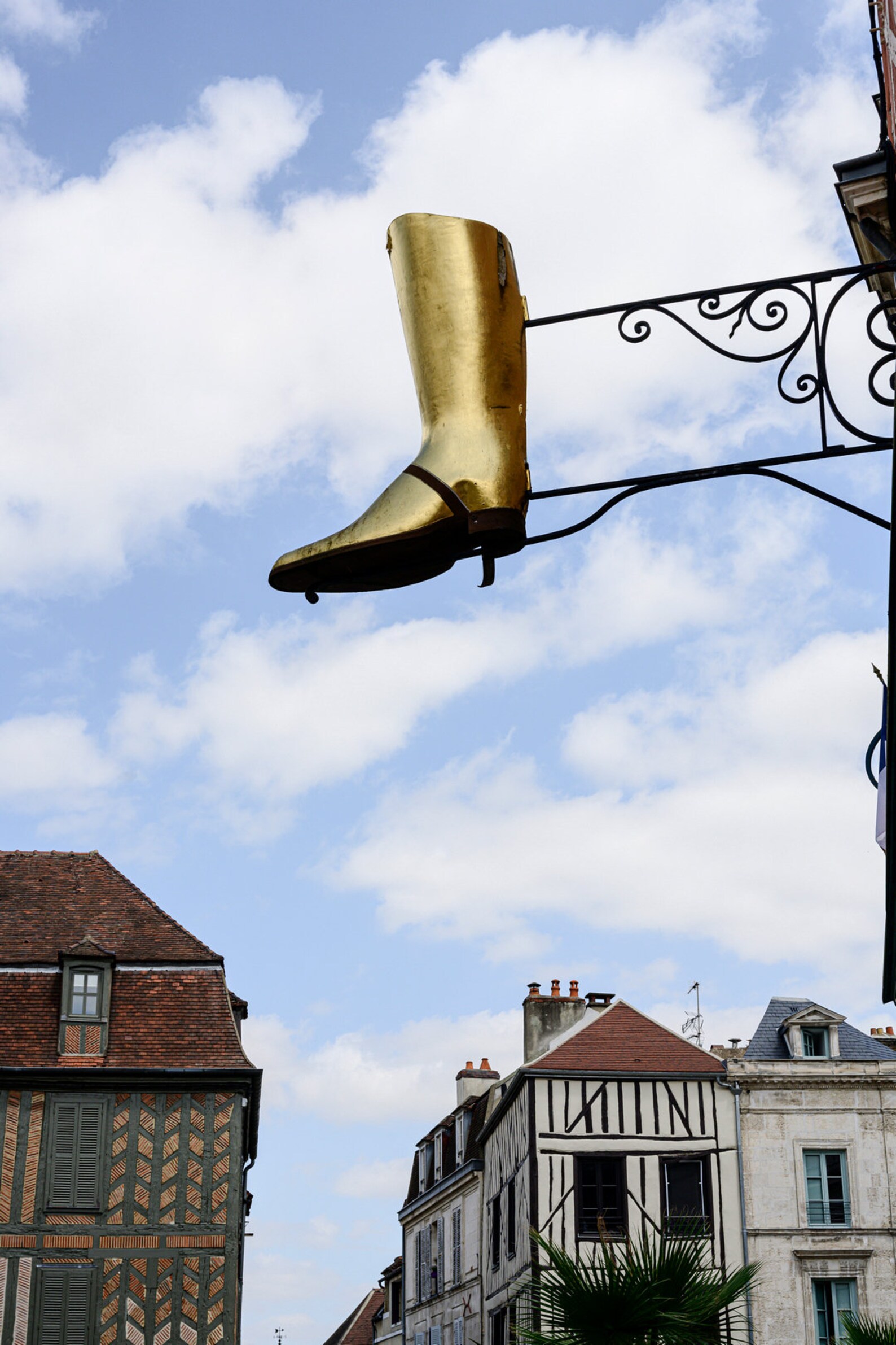 19th Century Shoe Store Sign, Vintage Style, French Home Decor, French ...