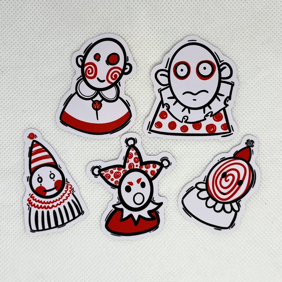 Clowning Around - Sticker Pack - Etsy