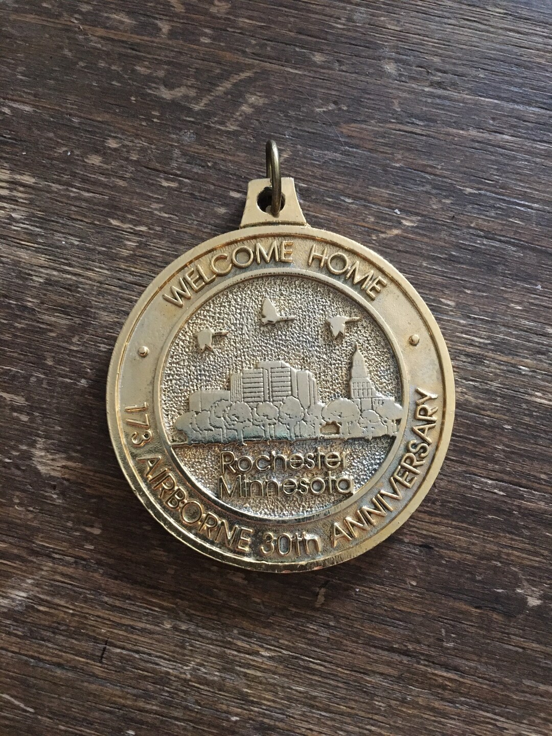 Vintage welcome Home Rochester Minnesota 173 Airborne - Etsy