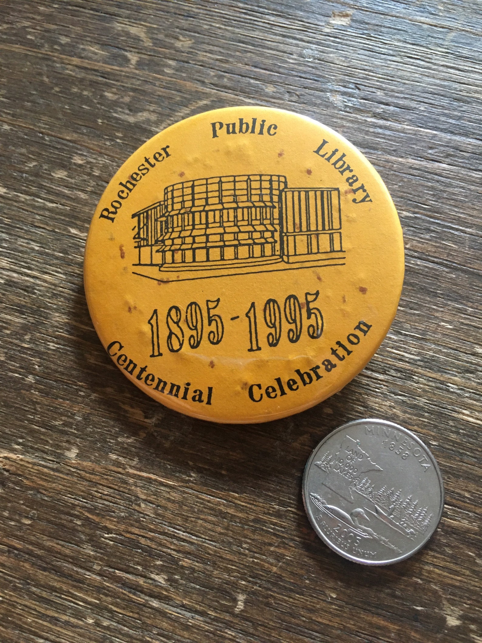 Vintage Rochester Public Library Centennial Celebration 1895-1995 ...