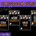 Printable Halloween Classroom Rules Posters for Bulletin Board and ...