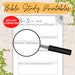 Bible Study Printable | Devotional Templates | SOAP Method | HEAR ...