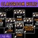 Printable Halloween Classroom Rules Posters for Bulletin Board and ...