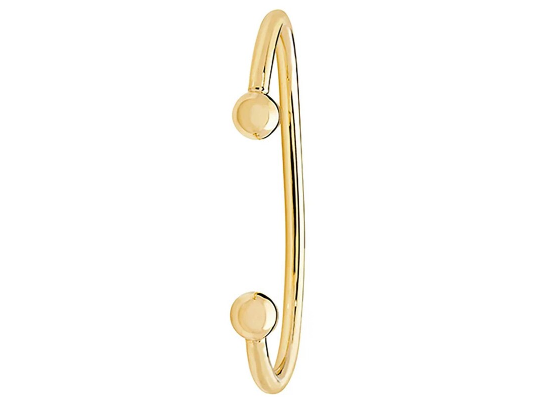 9ct Gold Men's Torc Bangle, Gold Torc Bangle, Plain Gold Bangle, 9ct ...