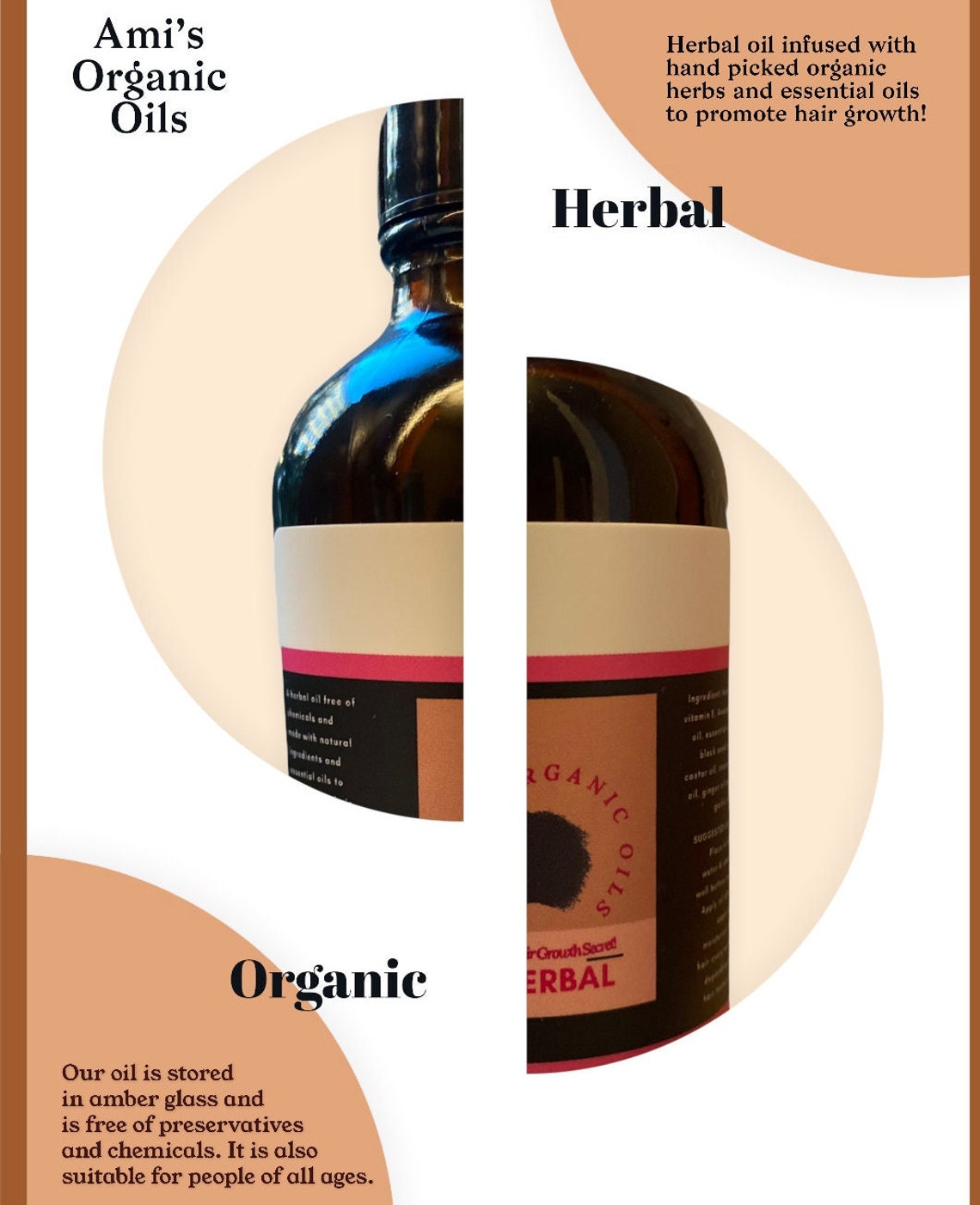 Hair Growth Oil | Alopecia Oil |hair Scalp Treatment | Thick Hair ...