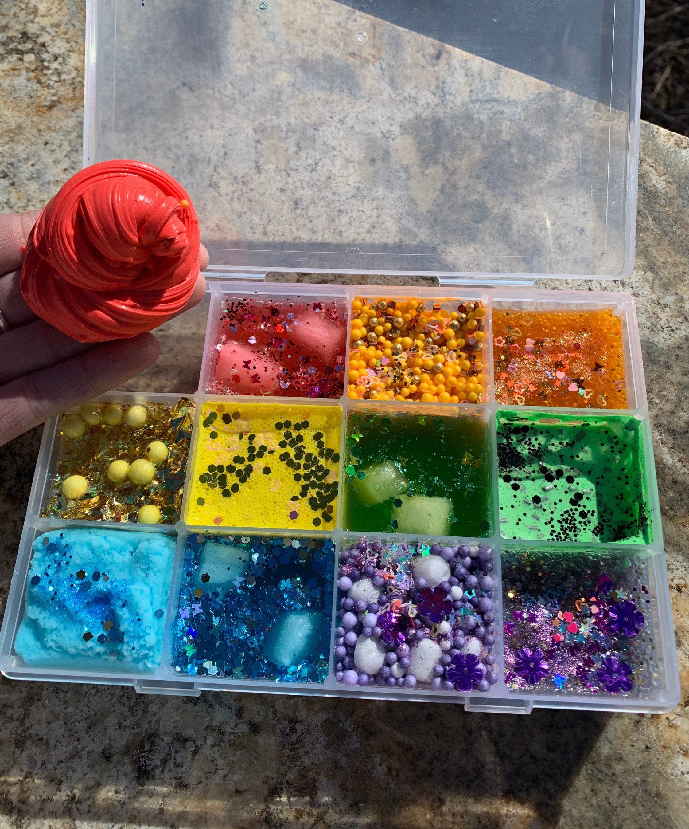 Rainbow Slime Pallet - Etsy