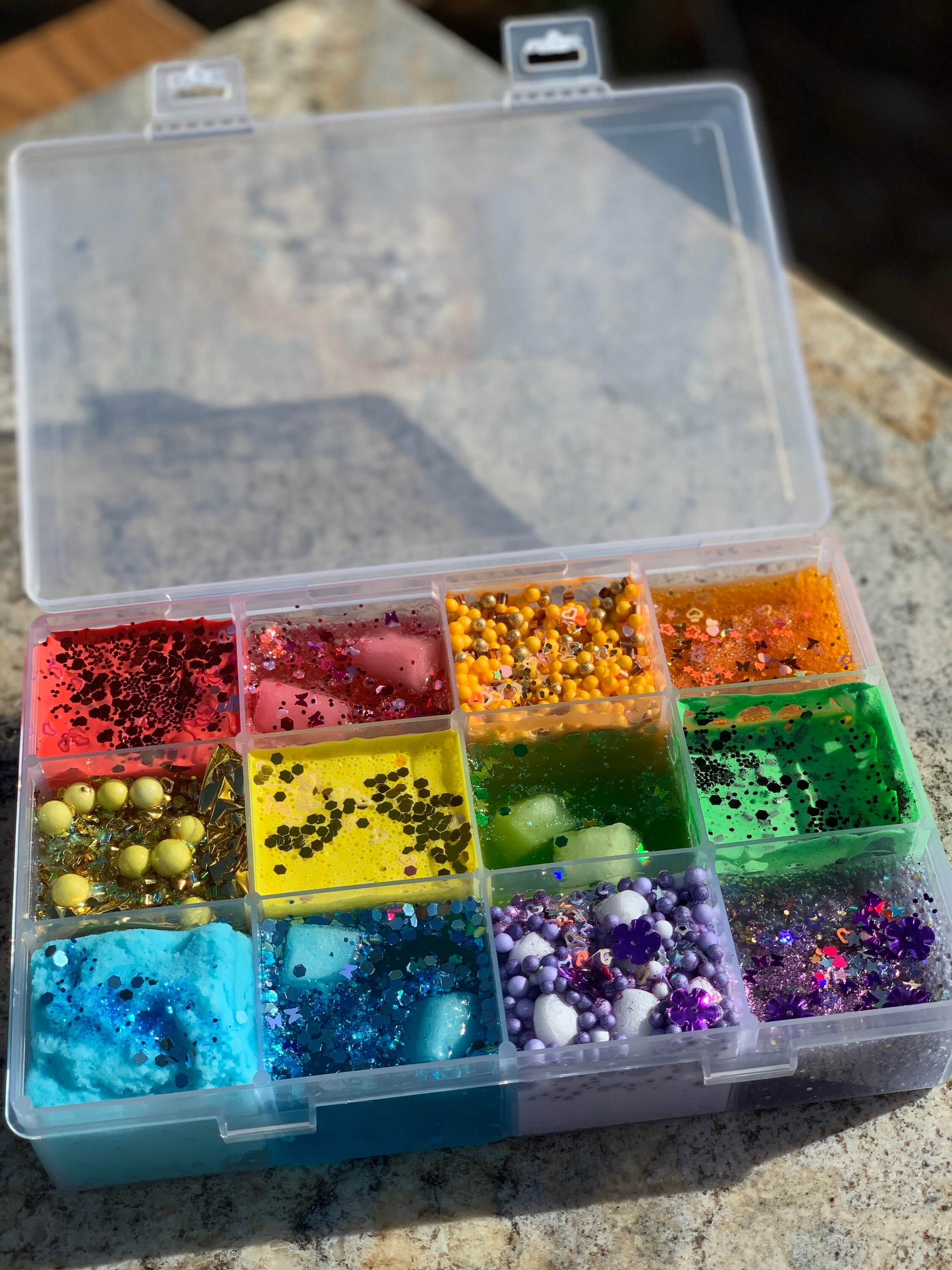 Rainbow Slime Pallet - Etsy