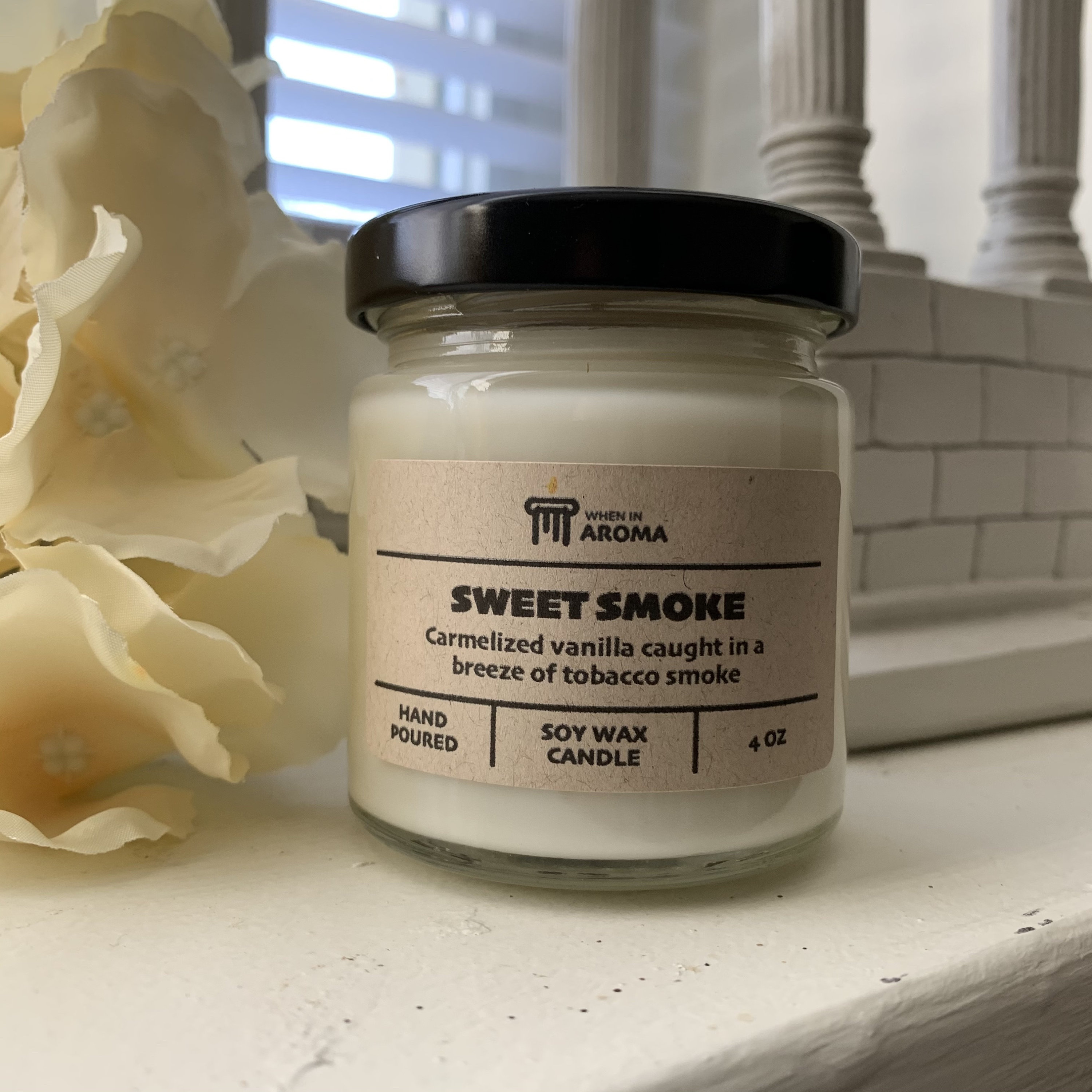 Sweet Smoke Soy Candle Sweet tobacco candle Tobacco - Etsy 日本