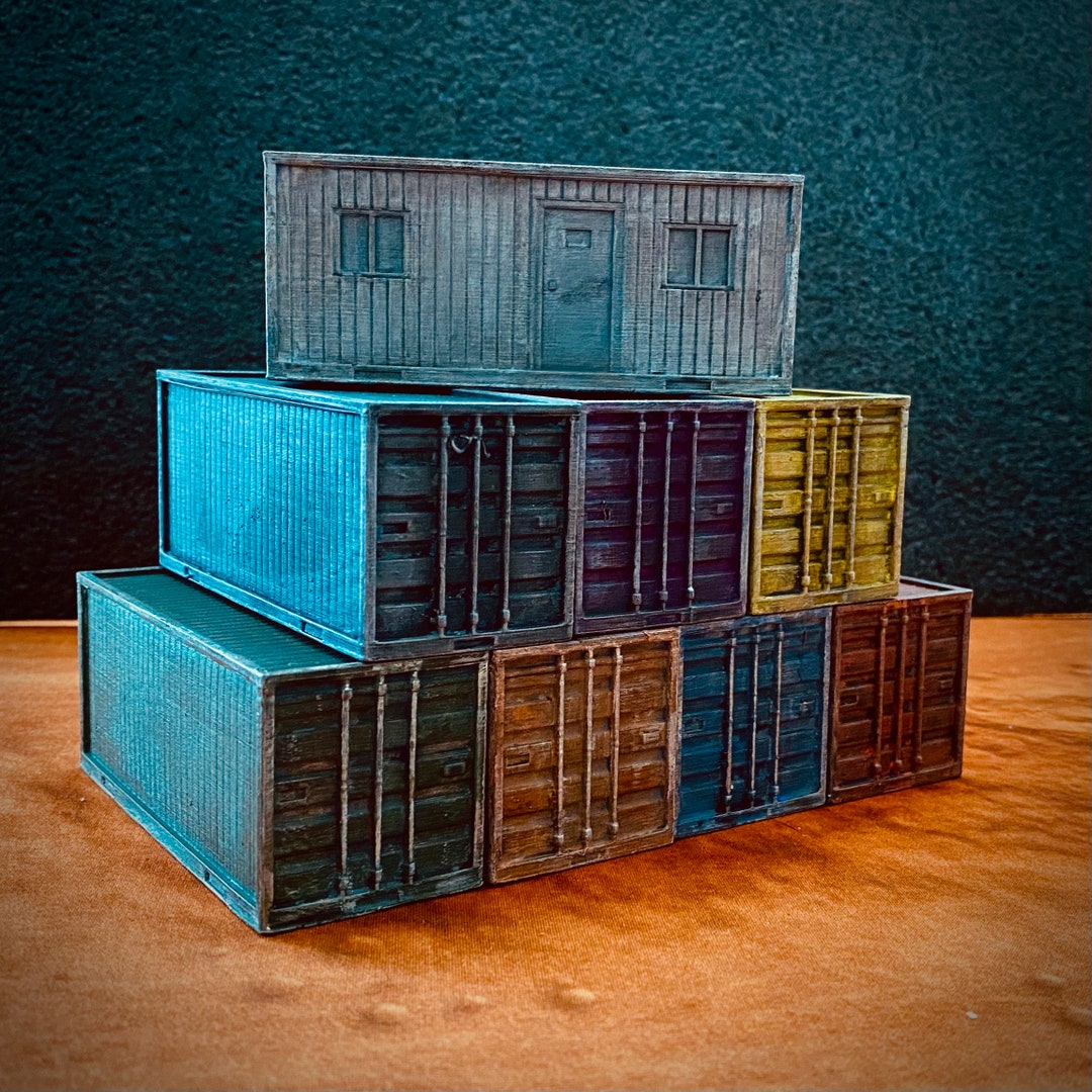 Shipping Containers & Construction Site Container Office - 3D Printable ...