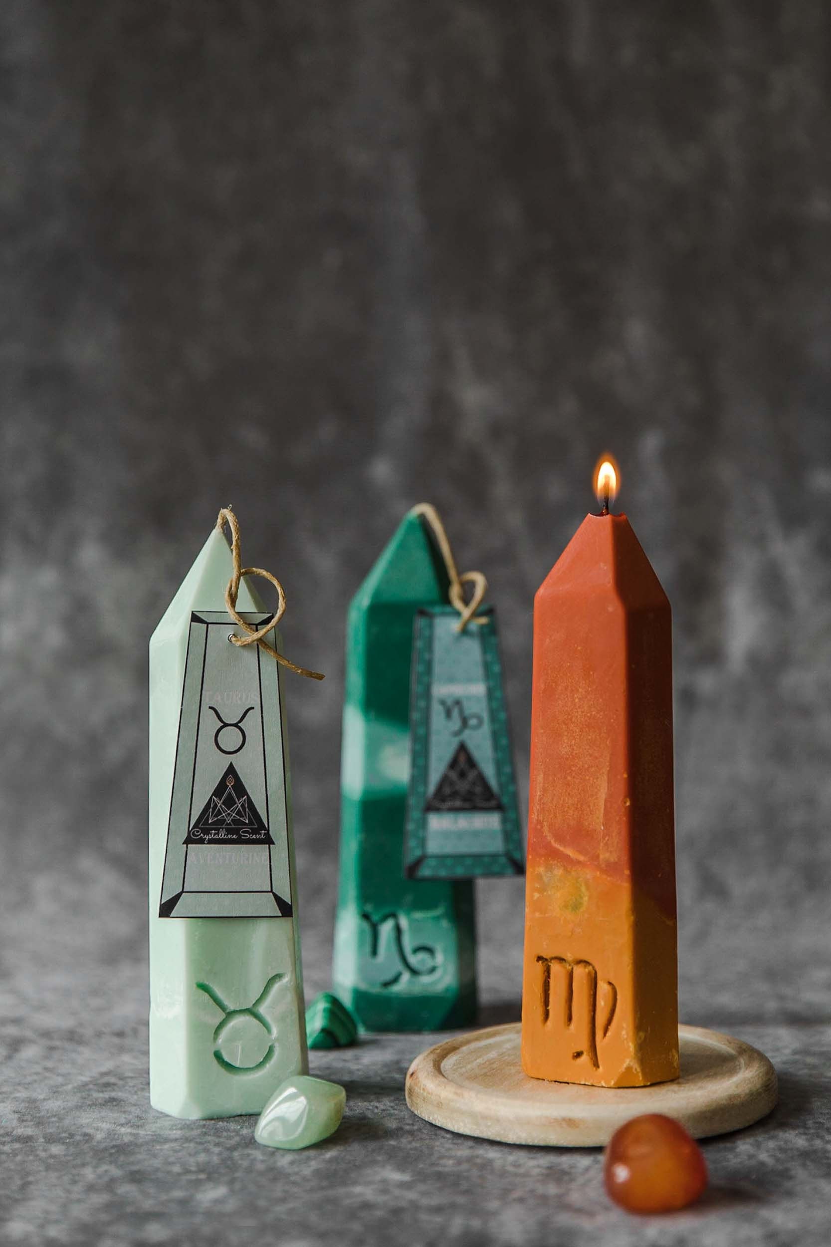 Zodiac pyramid candles 60 photos - Youhoroscope.com