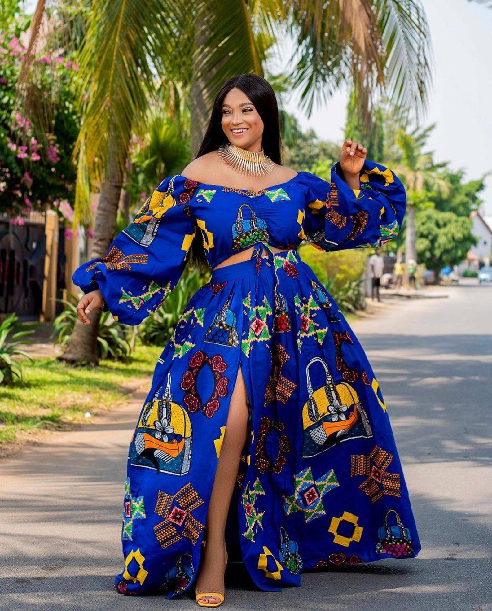 African Party Dressafrican Dresses For Womenafrican Clothing Etsy