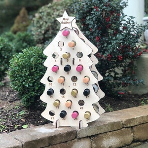 Mini Wine Advent Calendar, Tree, 24 Days of Christmas, Mini Wine Bottle ...
