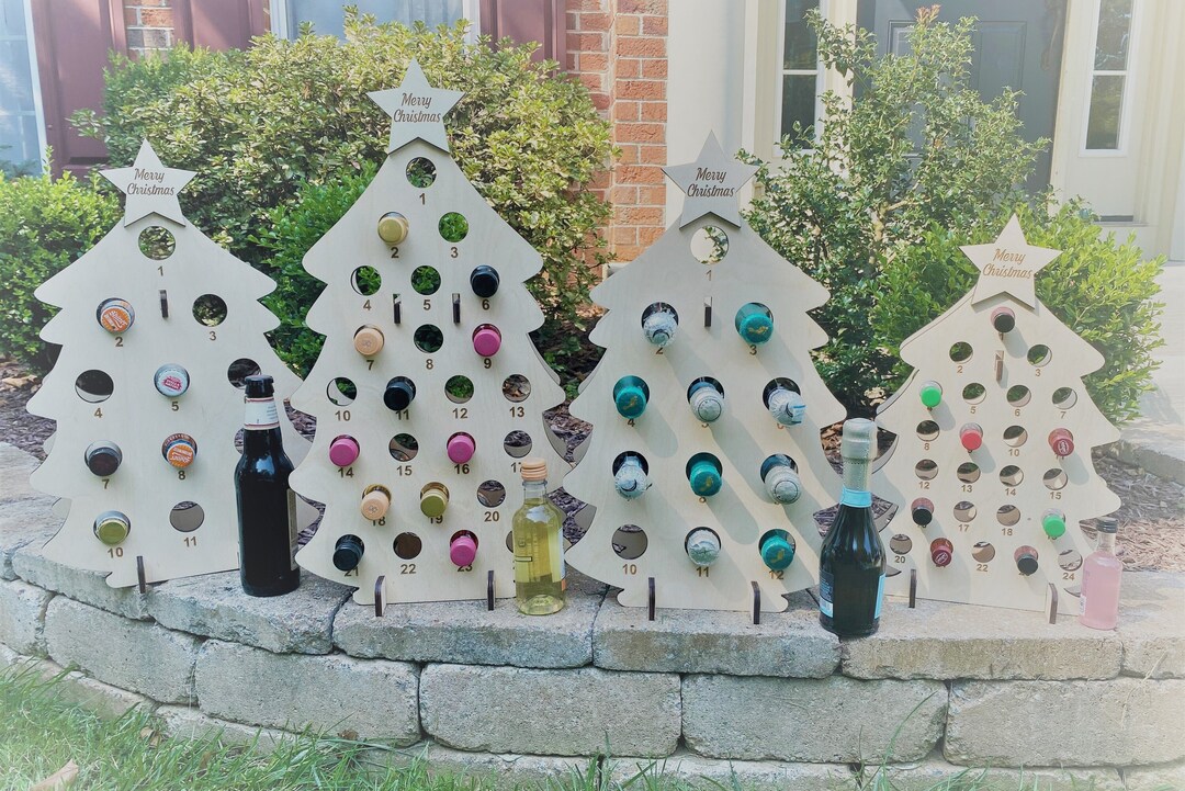 Mini Wine, Beer, Champagne/prosecco, Shot Advent Christmas Tree ...