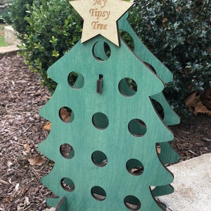 12 Mini Wine Advent Calendar or 24 Mini Liquor Tree, FREE SHIPPING, 12 ...