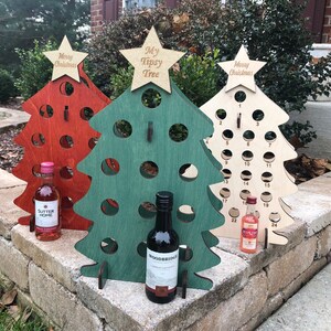 12 Mini Wine Advent Calendar or 24 Mini Liquor Tree, FREE SHIPPING, 12 ...