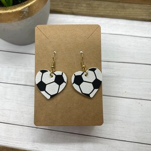 Soccer Earrings| Sports Earrings | Add Your Team Colors | Custom Soccer ...