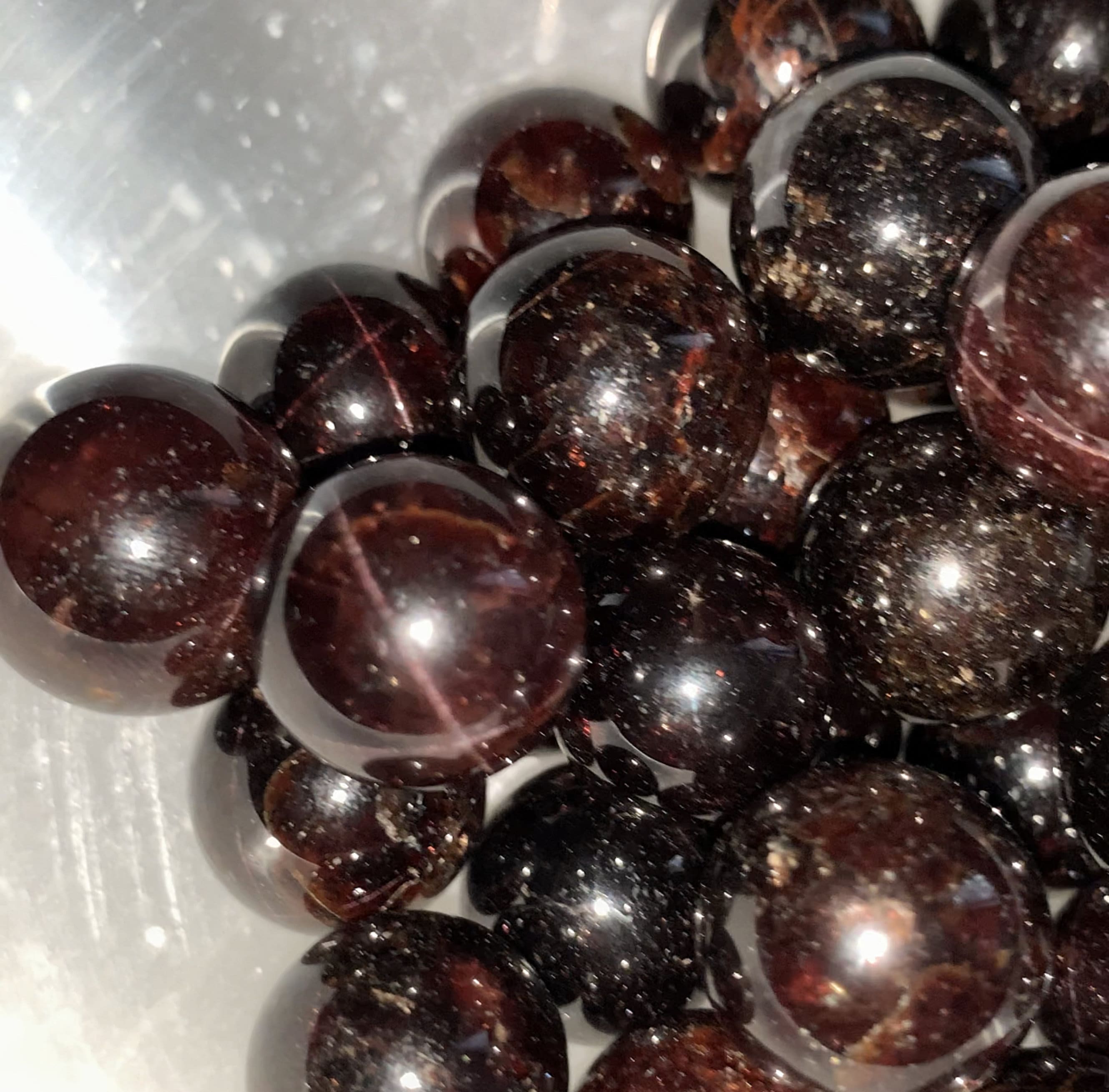 STAR GARNET SPHERE Star Garnet Garnet Garnet Sphere | Etsy