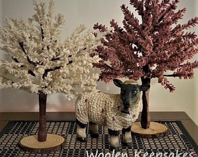 Wool Trees - Etsy