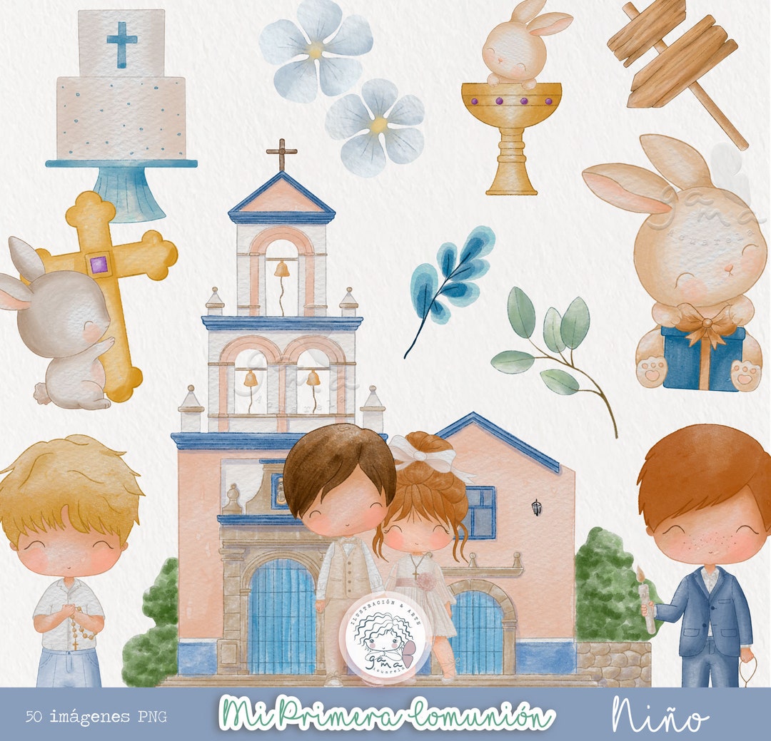 Primera Comuni n Clipart Para Ni os Personajes Lindos Etsy Espa a Primera Comuni n Clipart Para Ni os Personajes Lindos Etsy Espa a