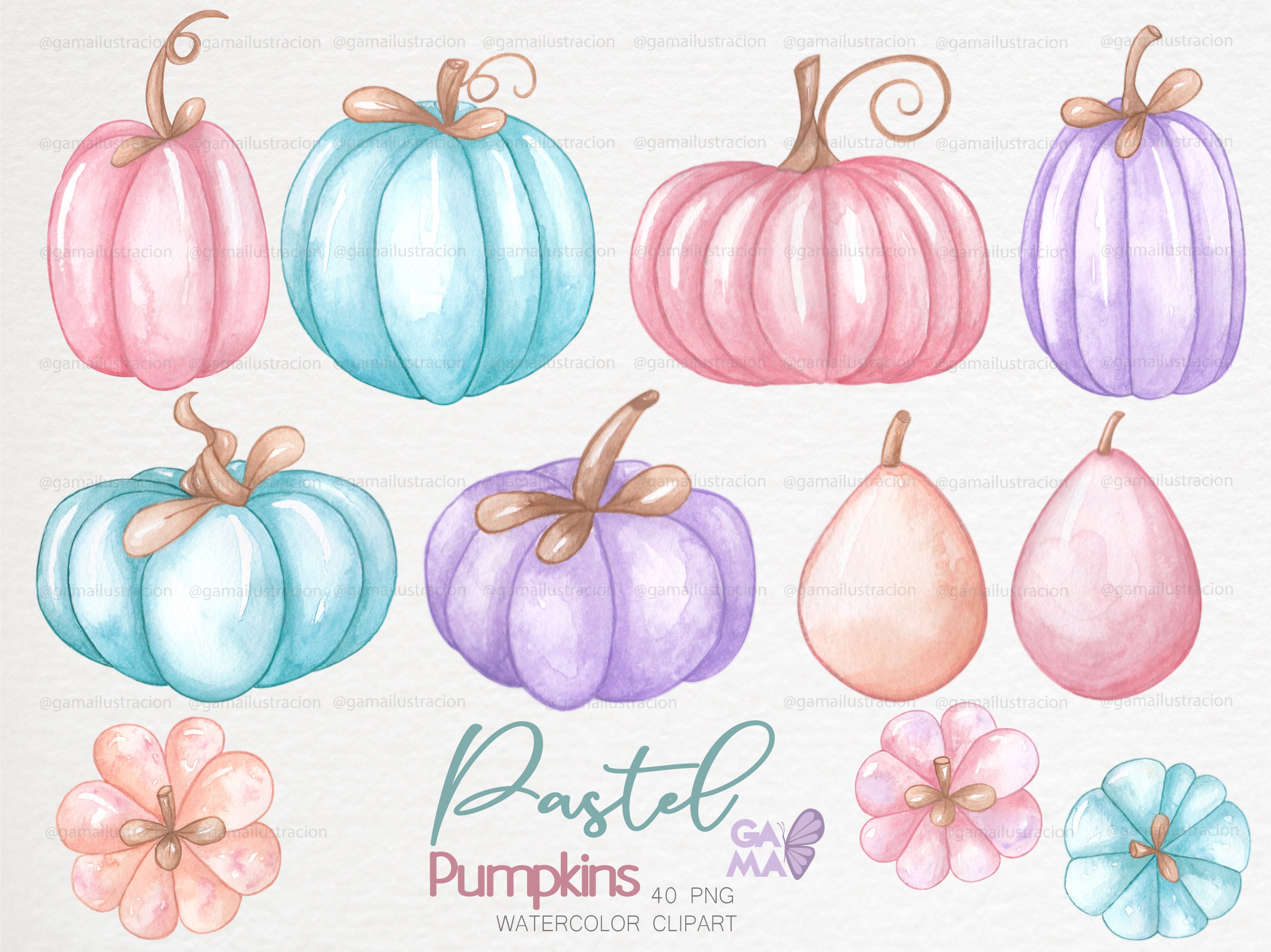 Calabazas octubre otoño calabazas pastel halloween hecho | Etsy