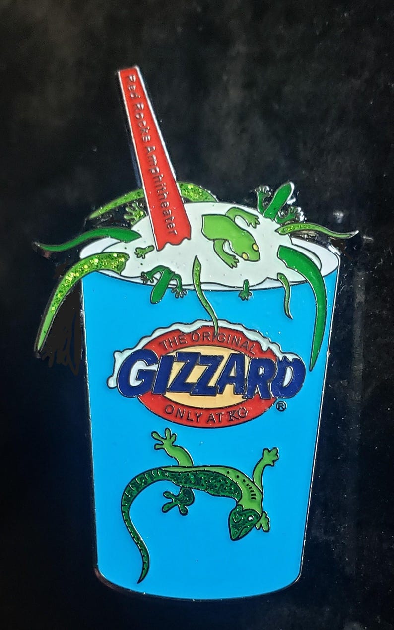 KGLW Blizzard Hat Pin King Gizzard & the Lizard Wizard Red Rocks - Etsy