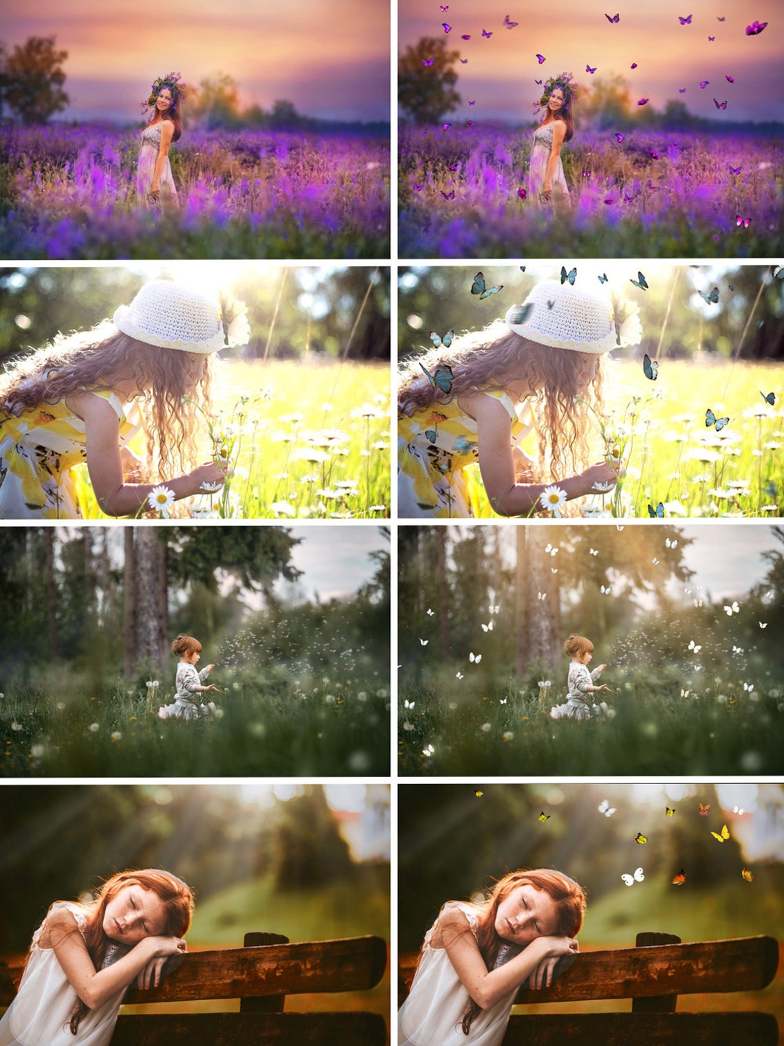 120 Butterfly Overlays - Etsy