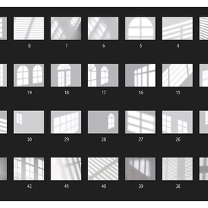 40 Window Shadows Overlays, Blinds Reflections, Photoshop Photo Overlay ...