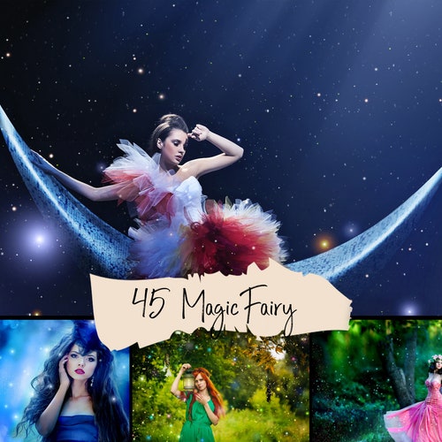 30 Digital Overlays FAIRY MAGIC Overlay Photo Overlay Magic - Etsy ...