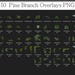 50 Pine Branch Overlays, Leaves and Branches Photoshop Overlays PNG - Etsy