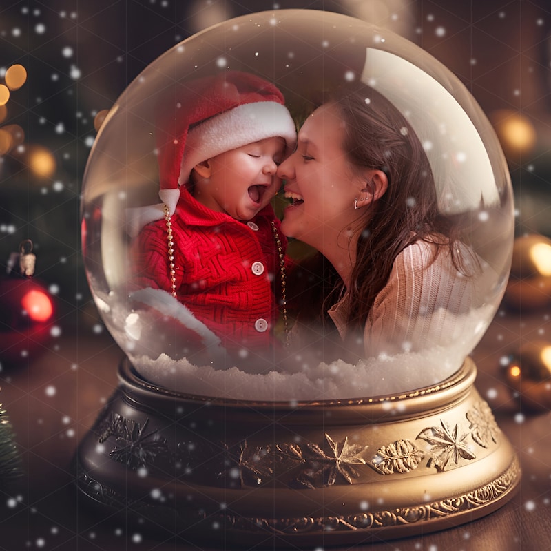 Custom Snow Globe - Etsy