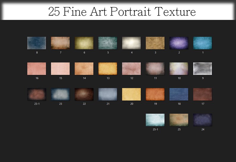 25 Fine Art Portrait Texture Photoshop Overlays, Textures for Photoshop ...
