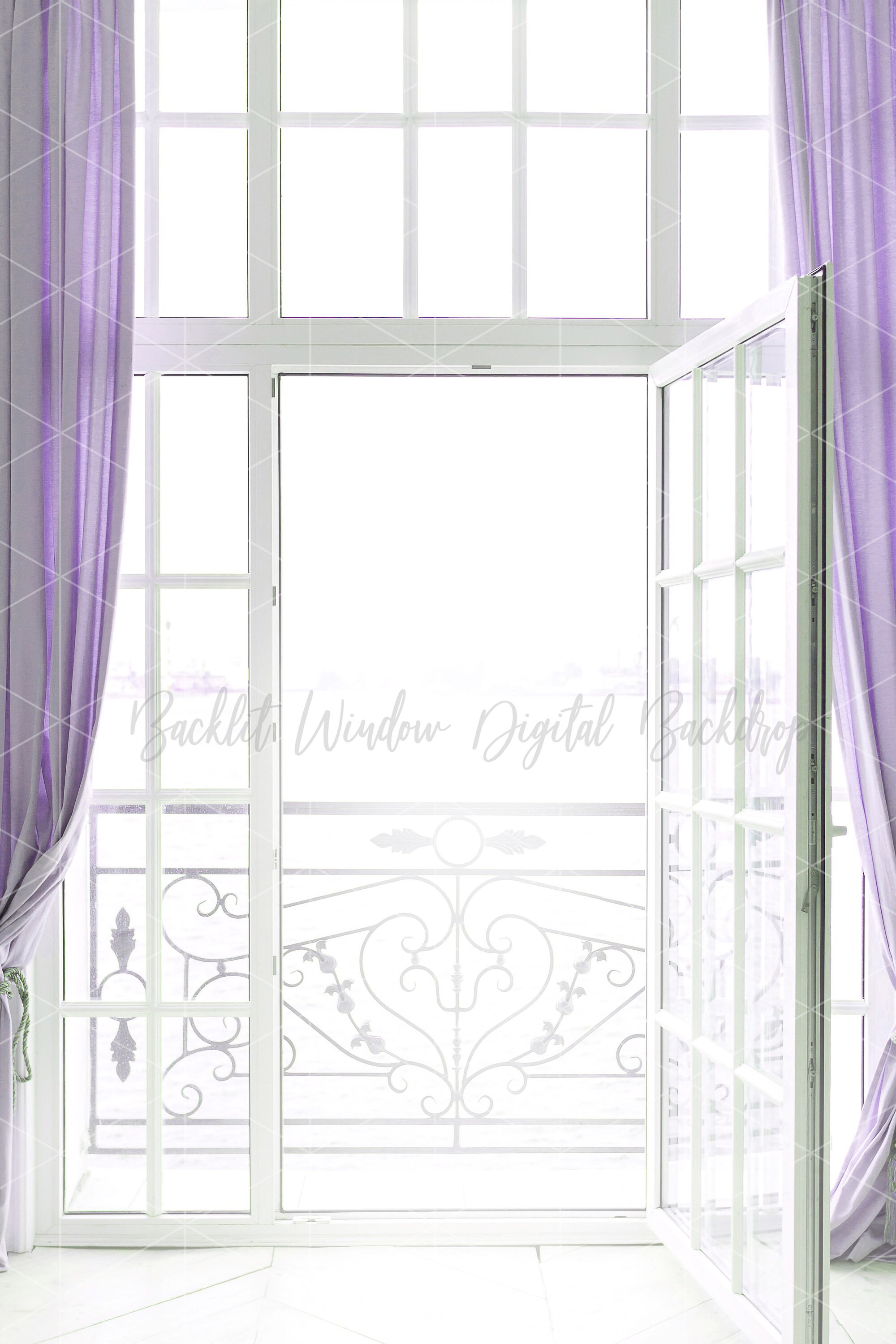 1 Backlit Window Digital Backdrop Maternity Photography - Etsy