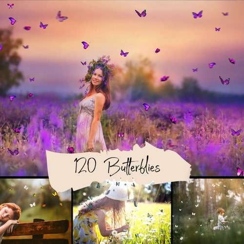 Realistic Butterfly Photoshop Overlays the Mariposa - Etsy Canada