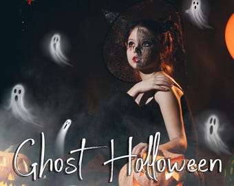 Ghost Overlay, Ghost Png, Ghost Clipart, Float Ghosts, Spooky Overlays ...