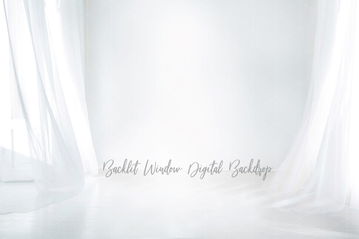 1 Backlit Window Digital Backdrop, Maternity Photography - Etsy