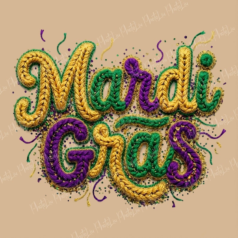 Mardi Gras PNG Elegant Script Calligraphy - Gold Outline Design - Etsy