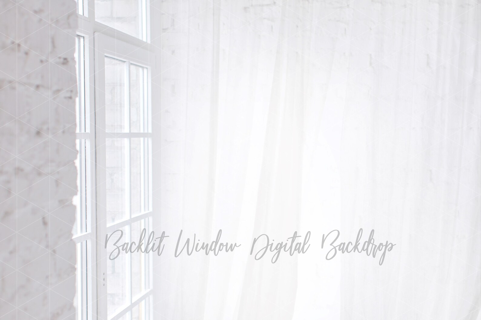 1 Backlit Window Digital Backdrop Maternity Photography - Etsy