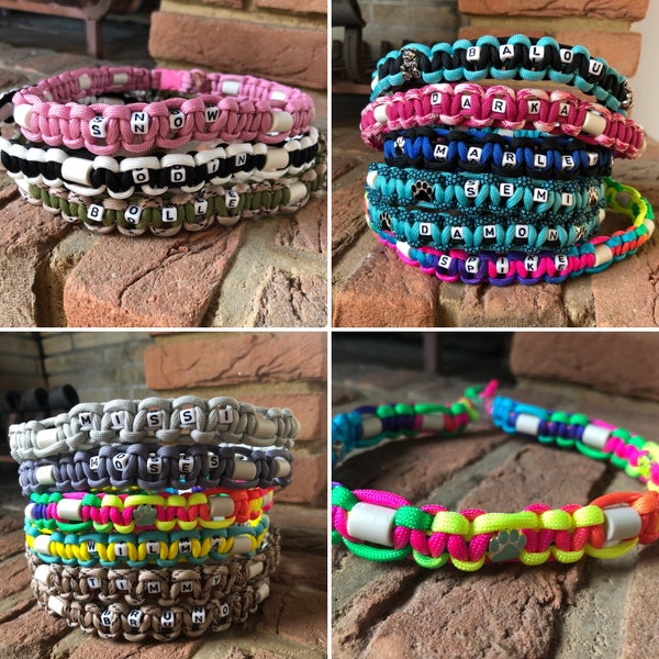 Ceramic Em Dog Collar - Etsy