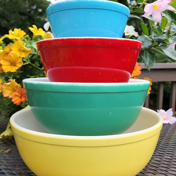 Pyrex Nesting Bowls - Etsy