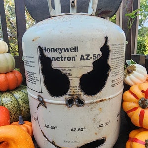 Vintage Industrial Tank Jack O Lantern, Halloween, Jack Can - Etsy